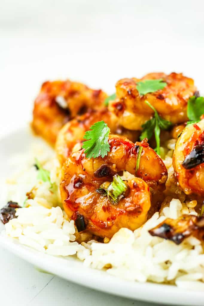 Spicy Garlic Ginger Shrimp