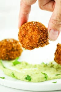 Deep Fried Elote Balls | Food Like Wow