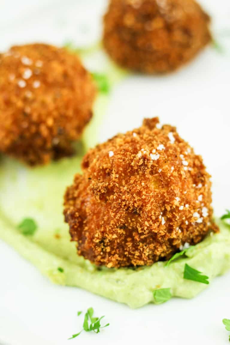 Deep Fried Elote Balls | Food Like Wow
